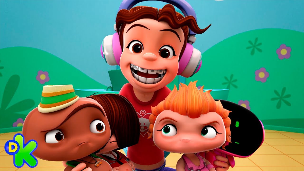 Dolores muestra sus habilidades como niñera | Mini Beat Power Rockers | Discovery Kids ...