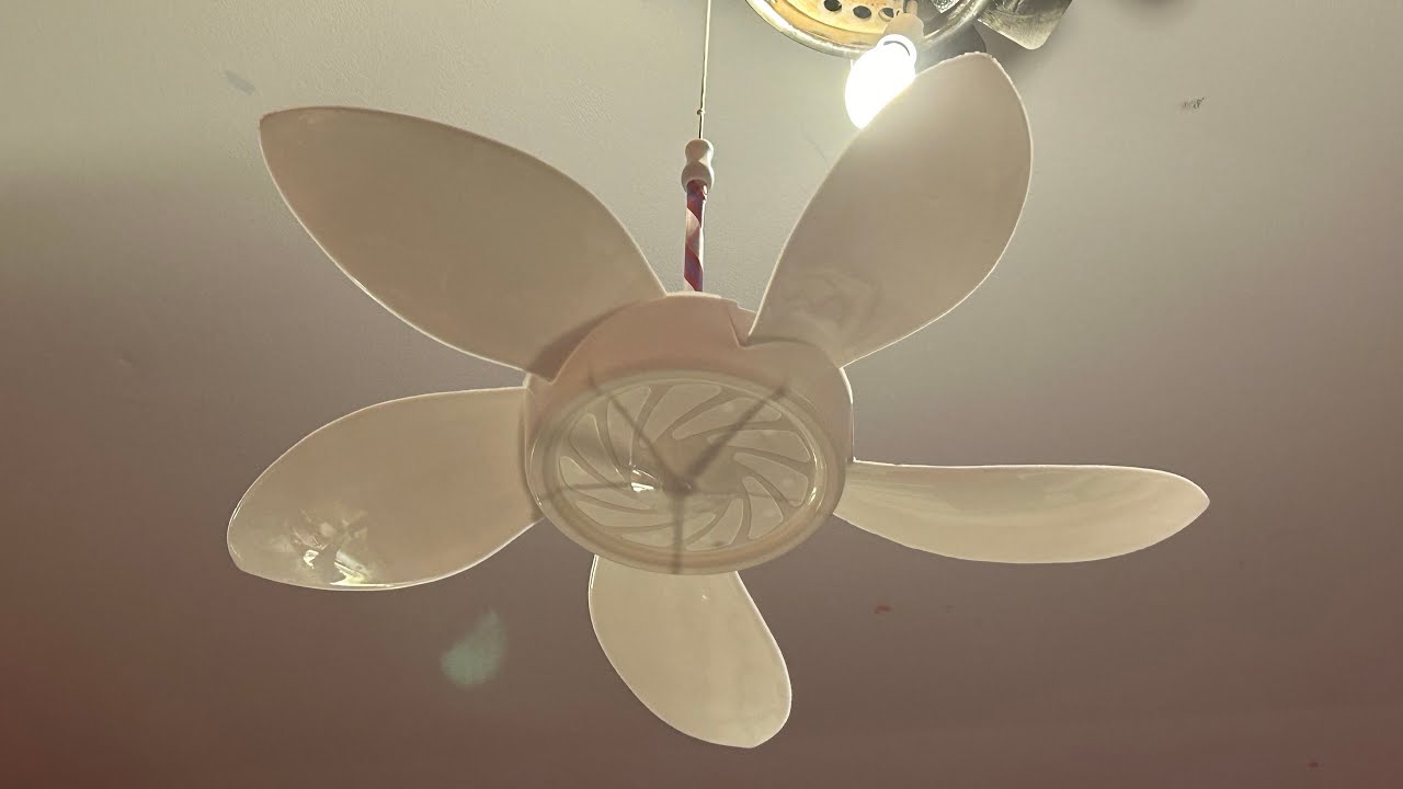 My New Homemade Ceiling Fan! - YouTube