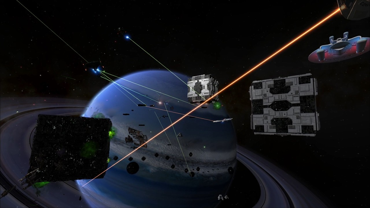 Borg Invasion: Federation and Klingons Last Hope #4k #fanmade #startrek ...