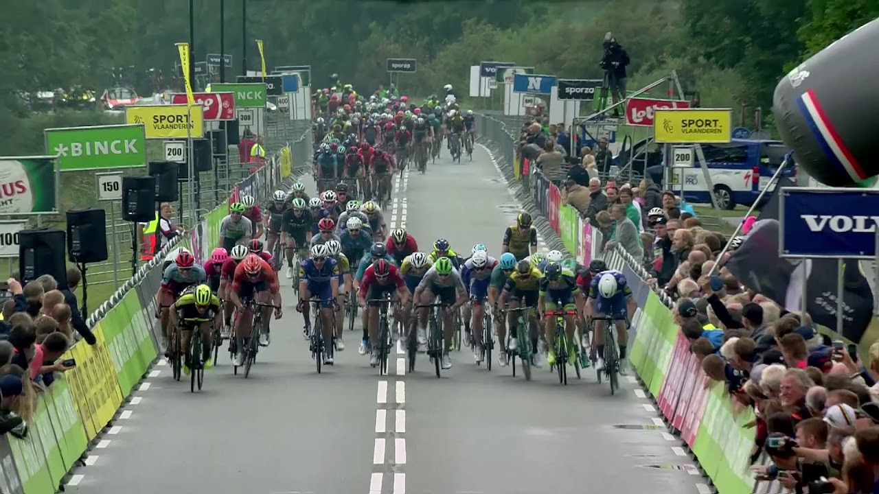 BinckBank Tour 2018: Jakobsen wint in weer en wind in Bolsward (STAGE 1 ...