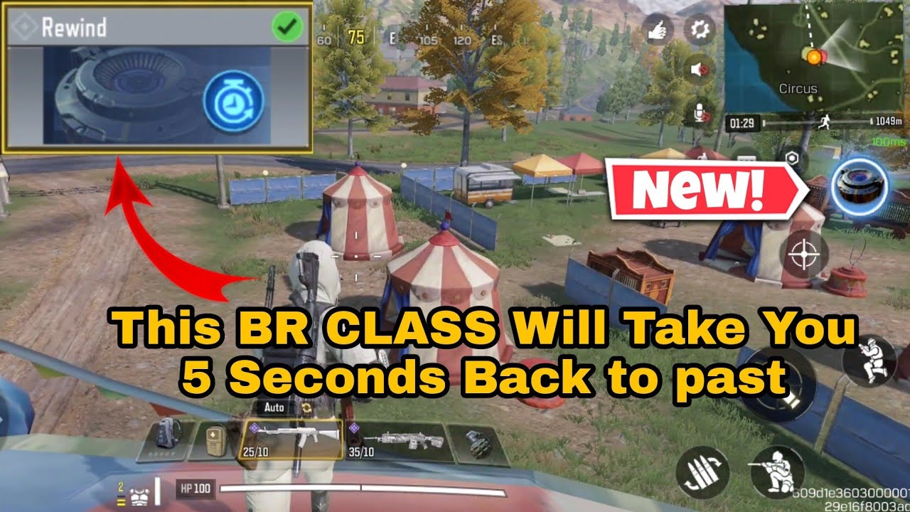 *NEW* Rewind BR CLASS GAMEPLAY in COD Mobile | Season 4 Test Server ...