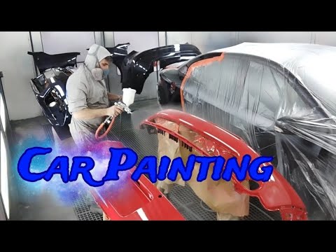 Car Painting Wonderful finish Mani colors Full cabine Glasurit base ...