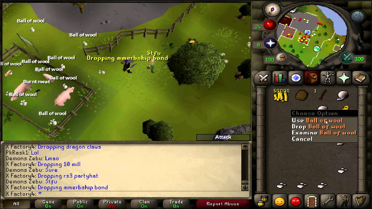 Drop Party Trolling!! [OSRS] - YouTube