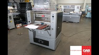 Used Rollem Auto 5 Automatic Numbering Perforating And Slitting Machine ...