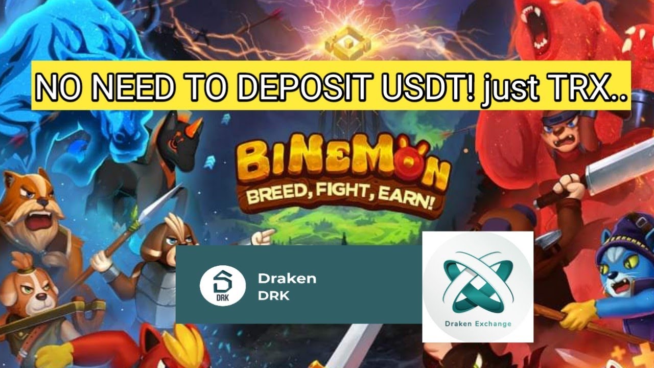 BINEMON - Easiest way to buy DRK coin using draken.exchange (binemon ...