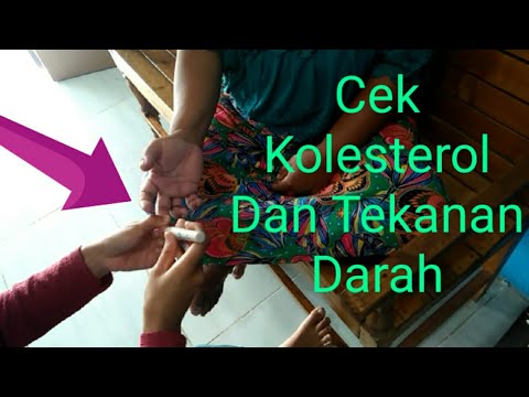 Cek Kolesterol Dan Tekanan Darah Pasien