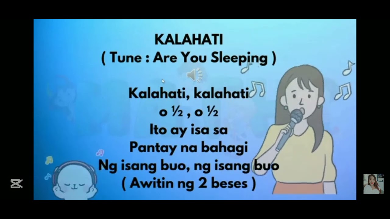 Fraction song (Tagalog) Speed Up with lyrics - YouTube
