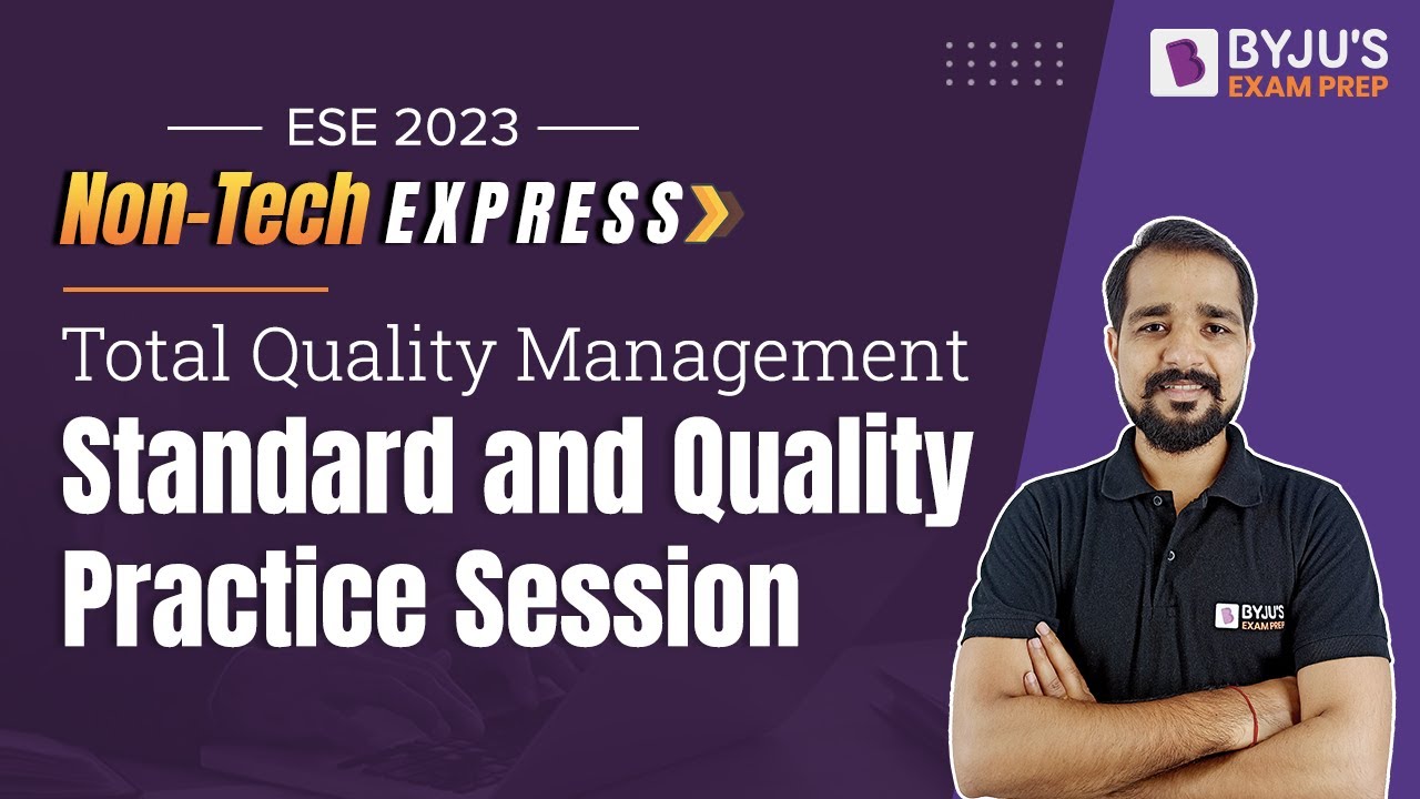 Standard and Quality in Total Quality Management (TQM) | Practice ...