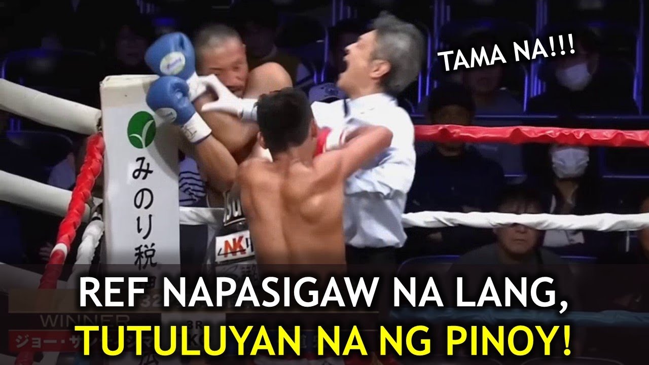 REFEREE NAPASIGAW NA LANG, BUTI NAPIGILAN ANG PINOY! - YouTube