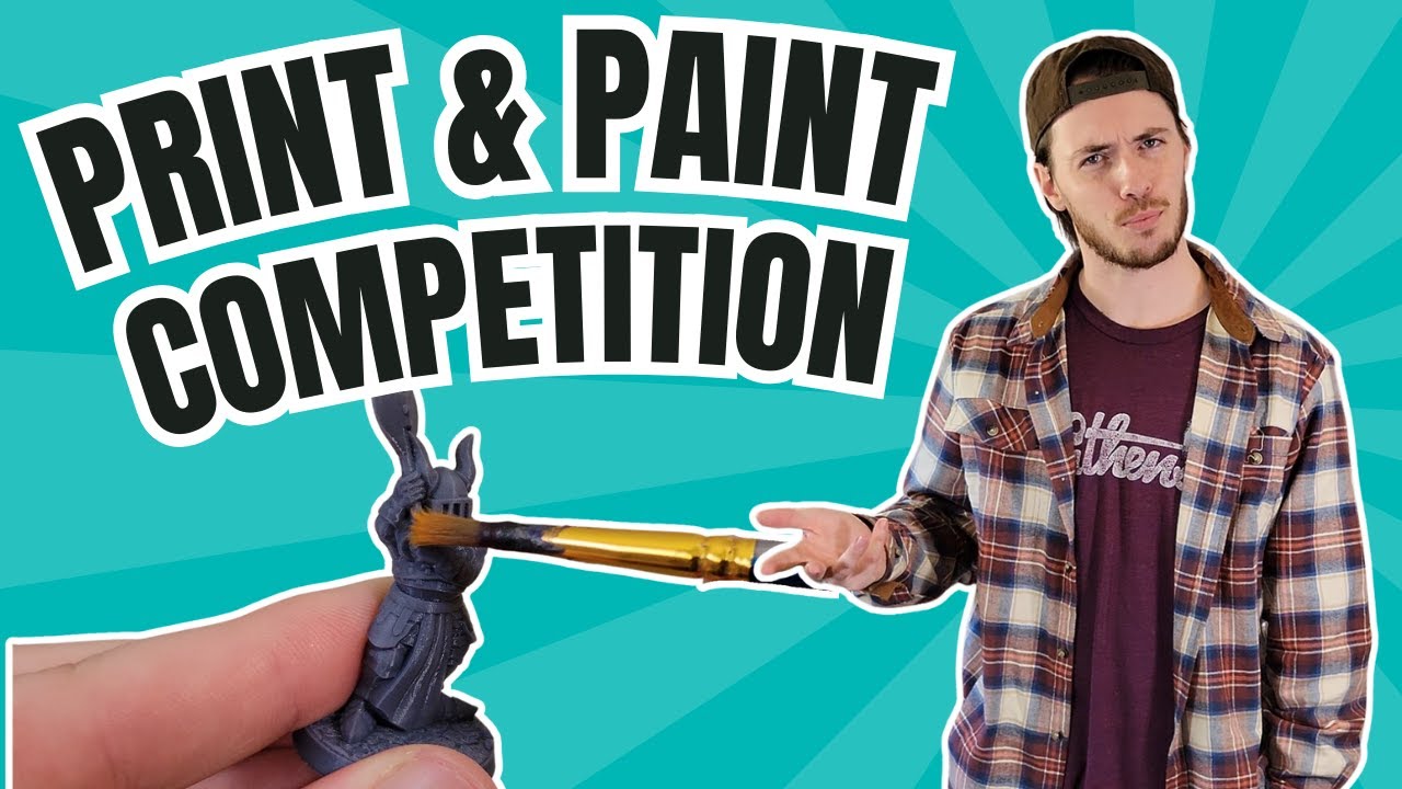 3D Print & Paint Competition for Prizes - FIRST EVER Golden Propane ...