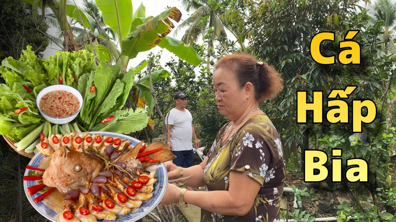 CÁ HẤP BIA CUỐN BÁNH TRÁNG | Fish Steamed in Beer: Flavorful Taste in a ...
