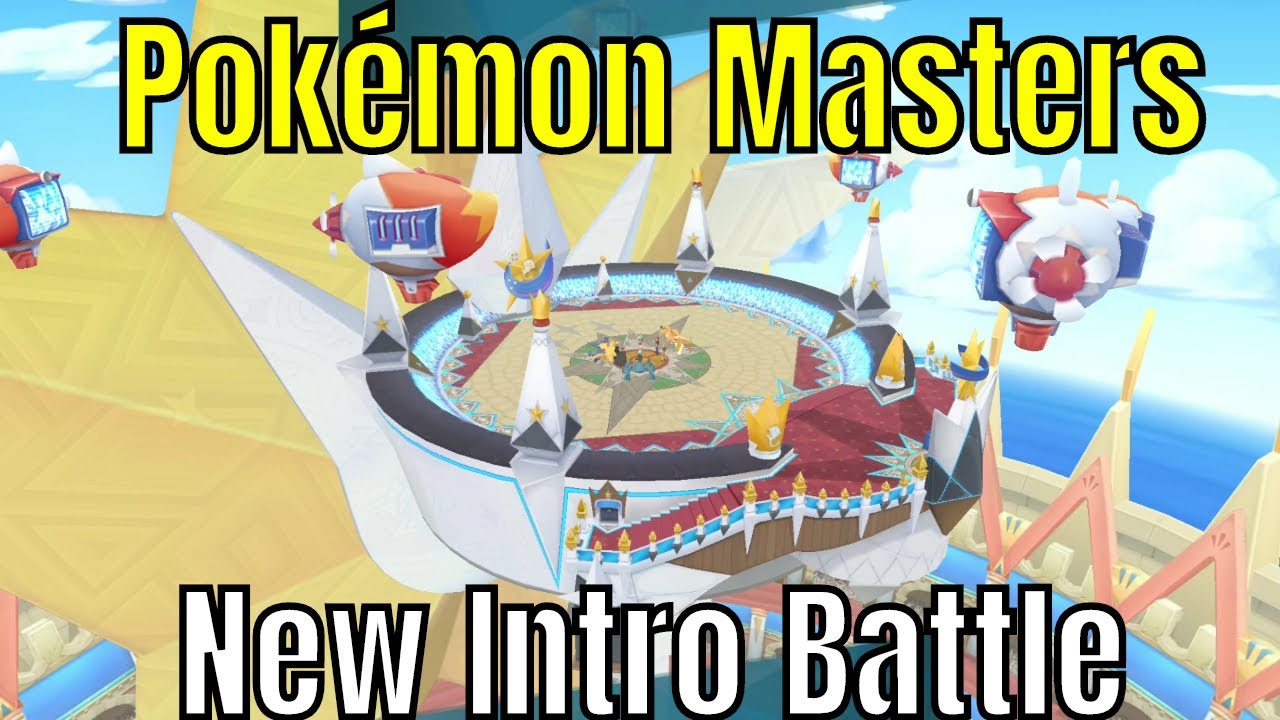 Pokemon Masters - Champion's Battle (New Intro Battle) - YouTube