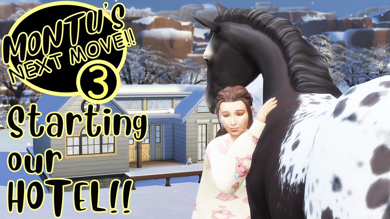 Montu's Next Move #3 The Haunted Horse?? - The Sims 4 Letsplay - YouTube