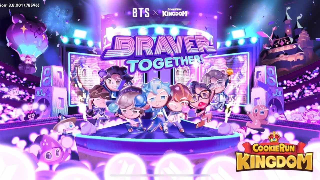 Cookie Run Kingdom: Brave Together Title screen jingle start up - YouTube