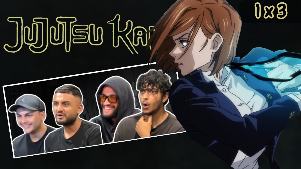 NOBARA'S TECHNIQUE!!! | BROTHERS watch Jujutsu Kaisen 1x3 "For Myself" | REACTION - YouTube