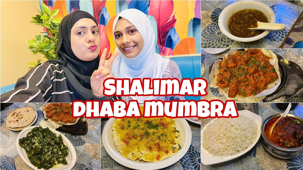 Shalimar dhaba mumbra Shilphata! New dhaba review 😋! chicken starter ...