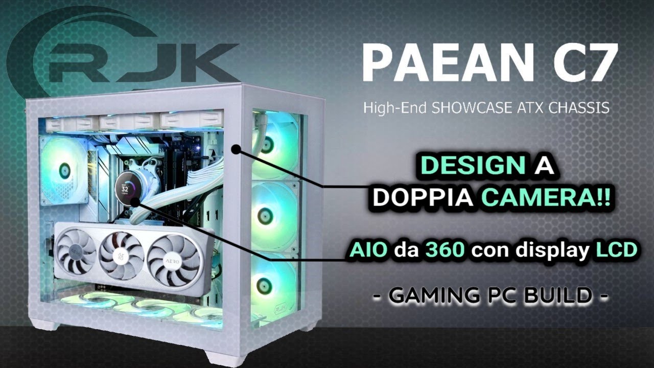 PICCOLO & POTENTE! PAEAN C7, Gaming PC Build, I5-13600KF, AERO RTX 4070 ...