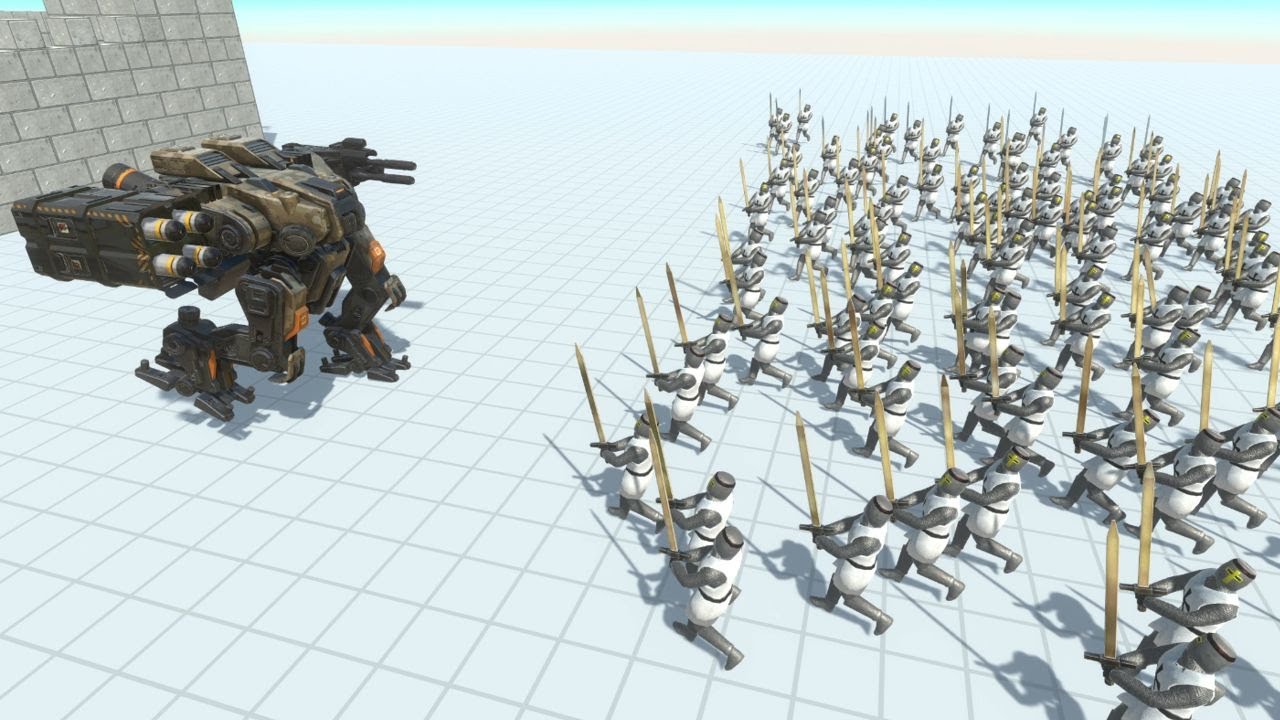 NEW UNIT B.O.S.S. vs 100 Human and Mutant Primates Army Animal Revolt ...
