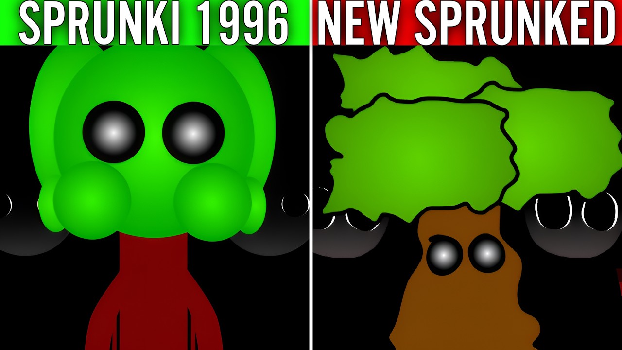 Incredibox Sprunki 1996 vs. New Sprunked 1996 – Which Version Looks ...