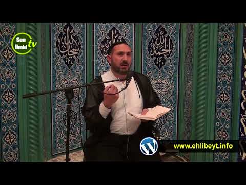 Hacı Ceyhun İmam Zaman (ə.f) movludu xutbesi Haci Cavad mescidi @SonUmidTV