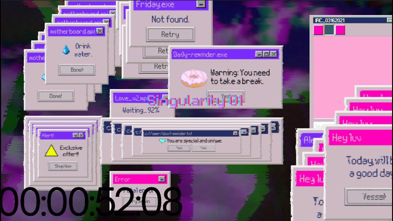 Singularity 01 - YouTube