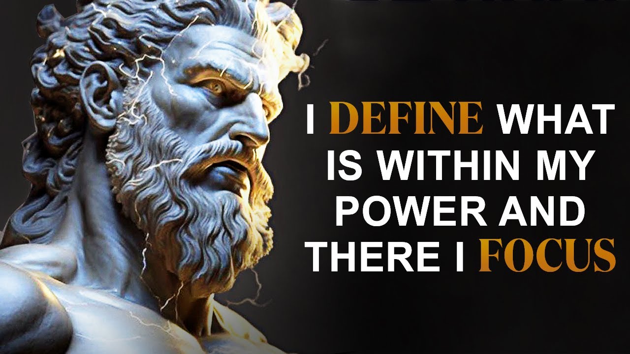 Discover Your Power - Stoicism and the Dichotomy of Control - YouTube