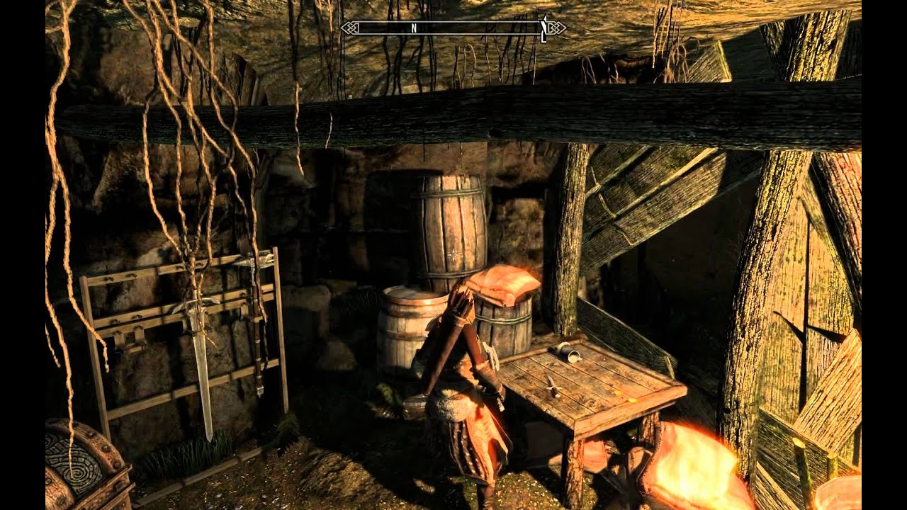 Skyrim gameplay - FOV 100 - YouTube