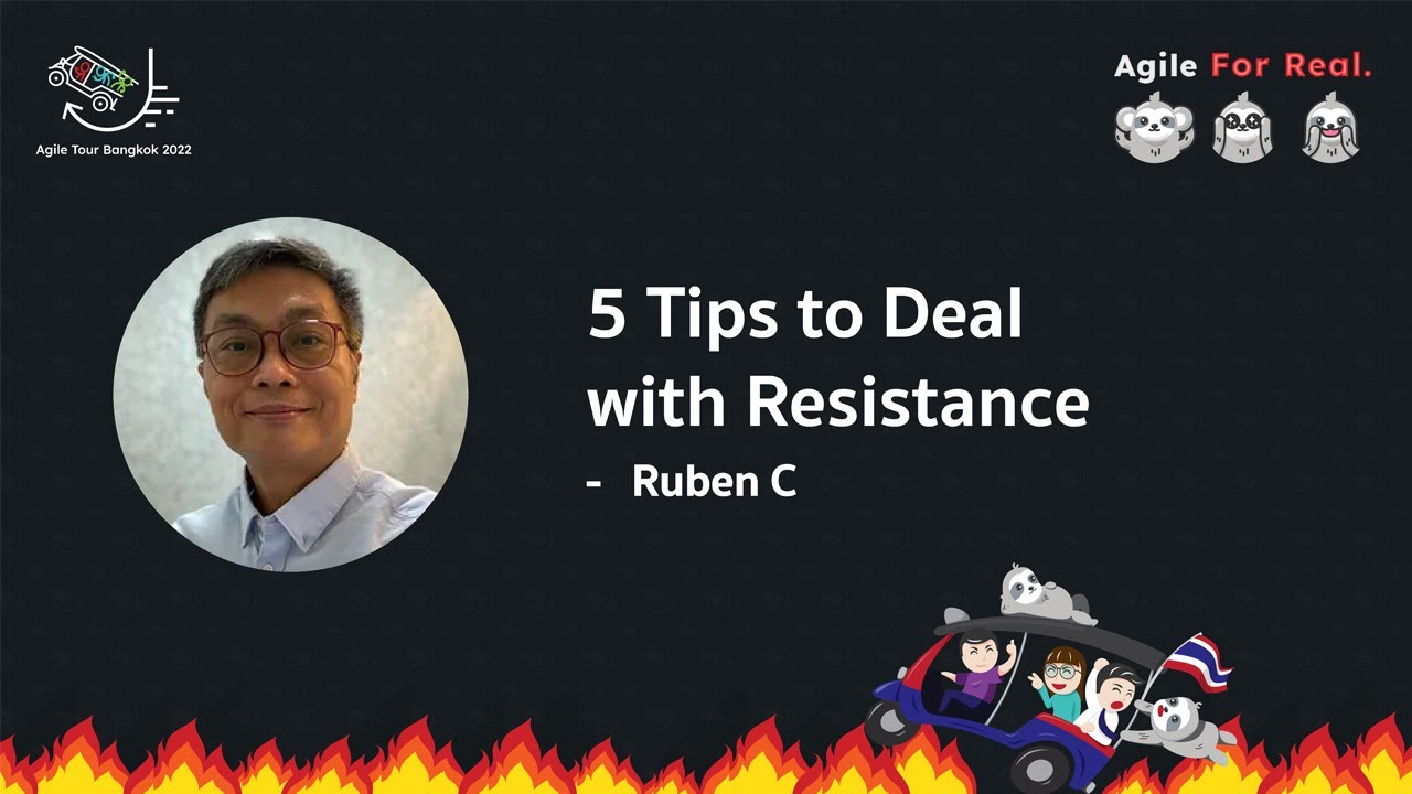 5 Tips to Deal with Resistance by Ruben Canlas - YouTube