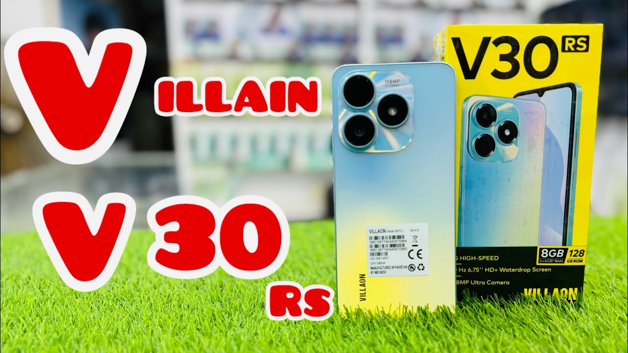 Villaon v30 Rs new model unboxing and review - YouTube