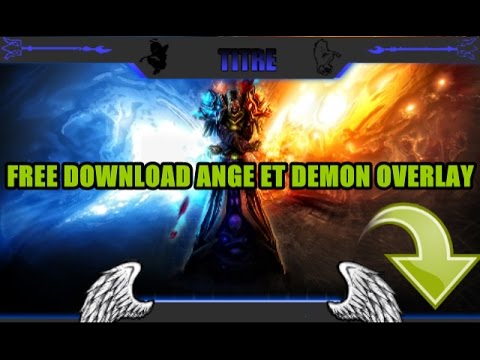 [FREE] Twitch Overlay ANGEL AND DEMON : [ PNG ] free download - YouTube