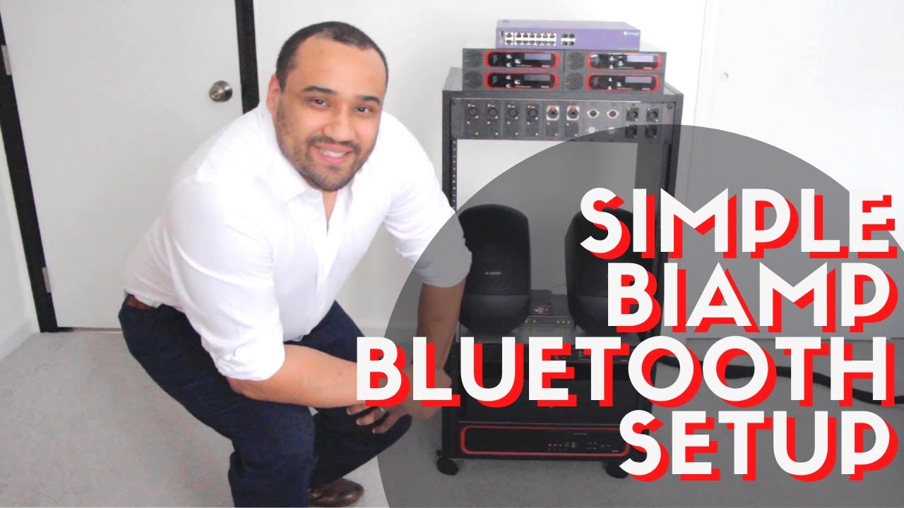 Simple Biamp Bluetooth Setup - YouTube