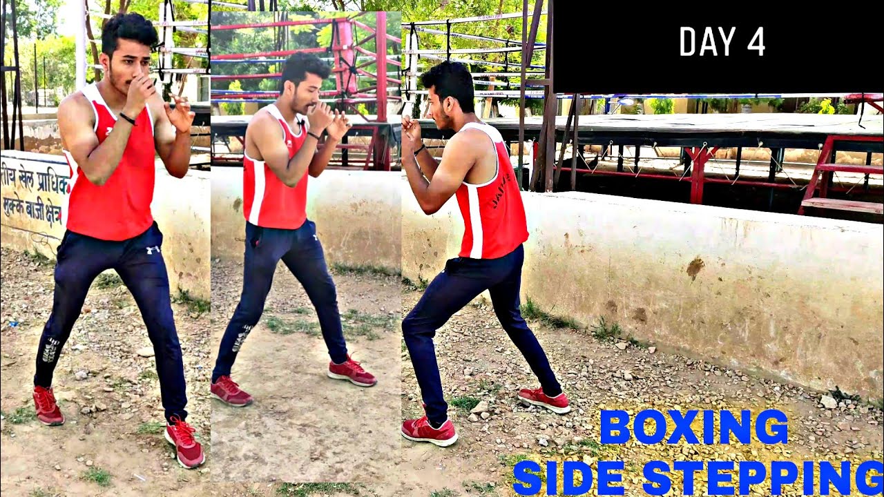 Side Step In Boxing in Hindi (English Subtitles) | Boxing Tutorial ...