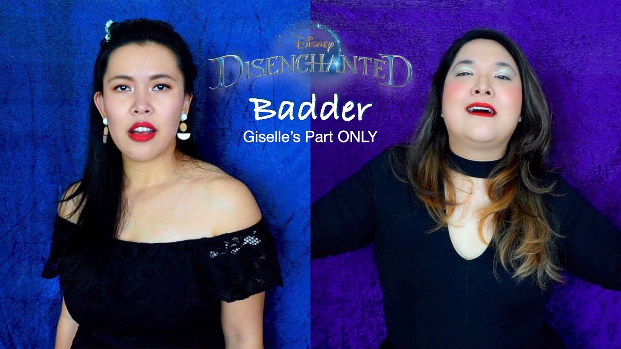 You Sing Malvina! Badder From Disney's Disenchanted | Karaoke Practice ...