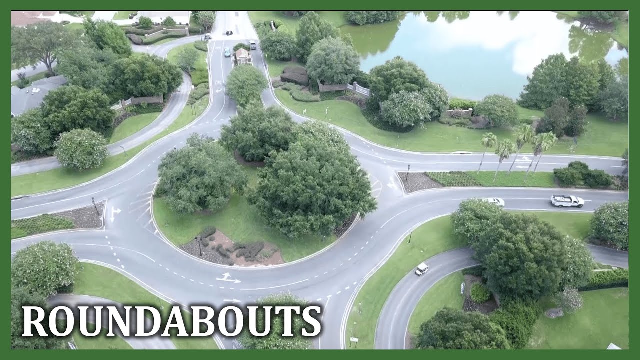 AVOID AN ACCIDENT | Driving In Roundabouts In The Villages, Florida ...
