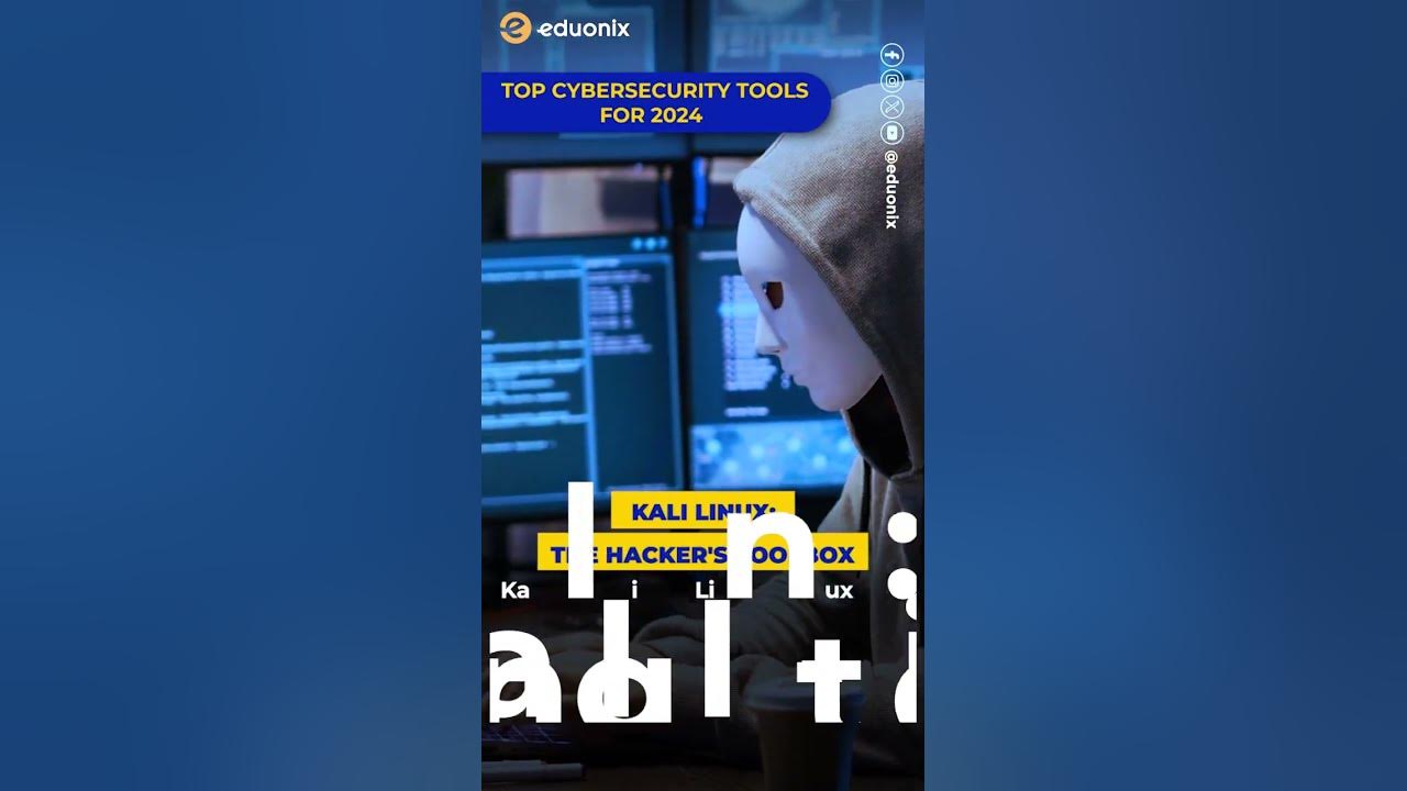 Top Cybersecurity Tools For 2024 #eduonix - YouTube