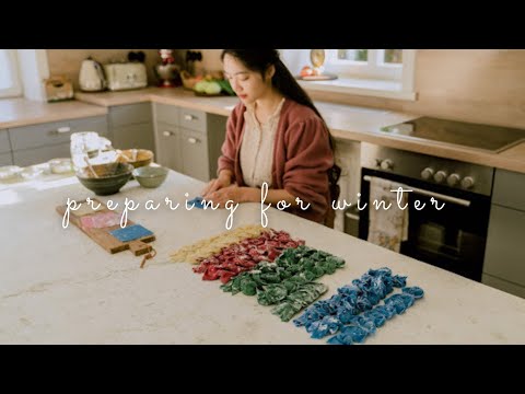 #60 Now Winter Can Come | Preparing warm and healthy food for cold days | Wontons, Creme Brûlée,..