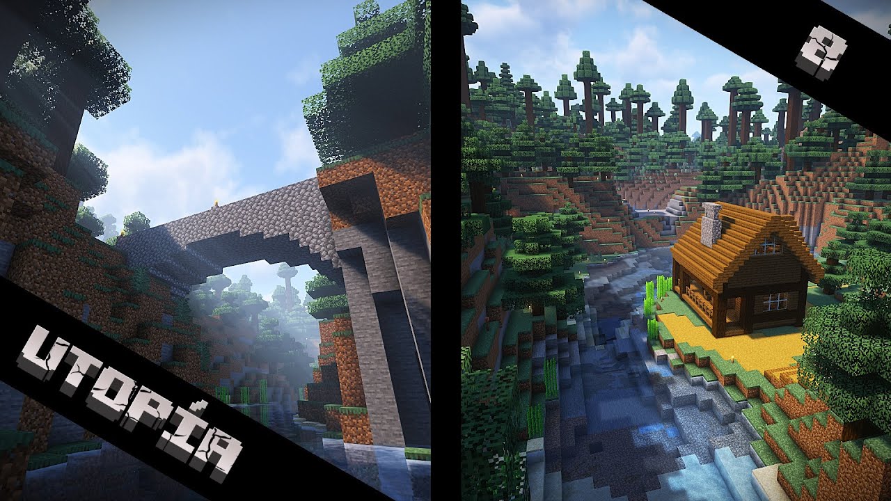 DECORANDO el LAGO 🌉 UTOPÍA #8 | Minecraft - YouTube