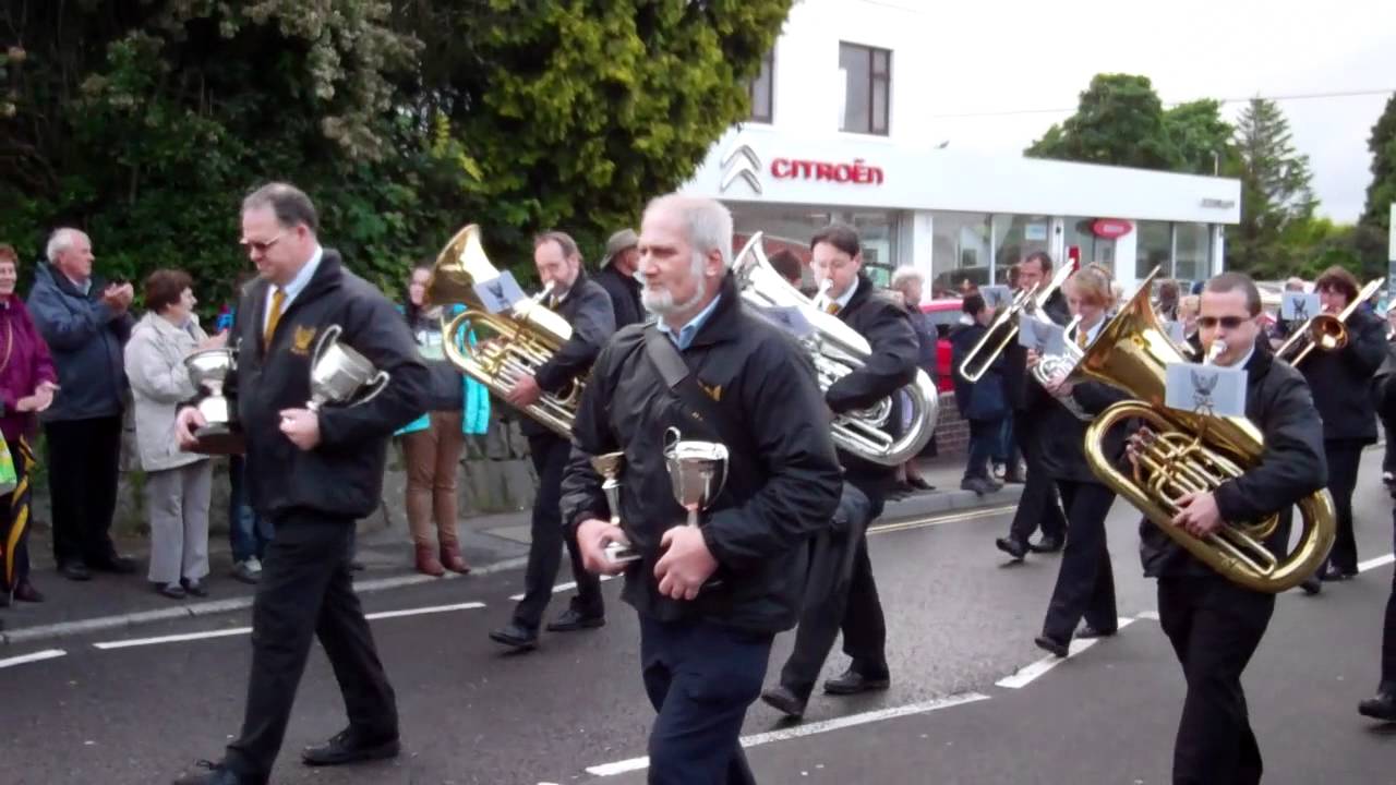 Heyl Town Band, Bugle Contest 2012 - Evening March - YouTube