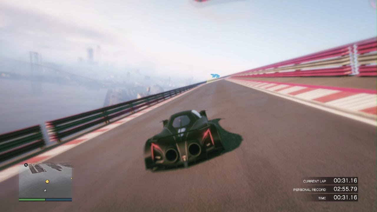 Gauntlet 3 Laps Standard GTA turbo crow - YouTube