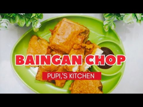Baingan ka chop in pupi's kitchen👇😍|How to make Brinjal chop # ...