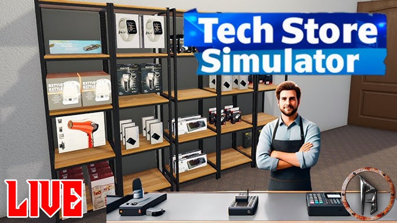Tech Store Simulator - Live - Induljon a Tech üzlet! - YouTube