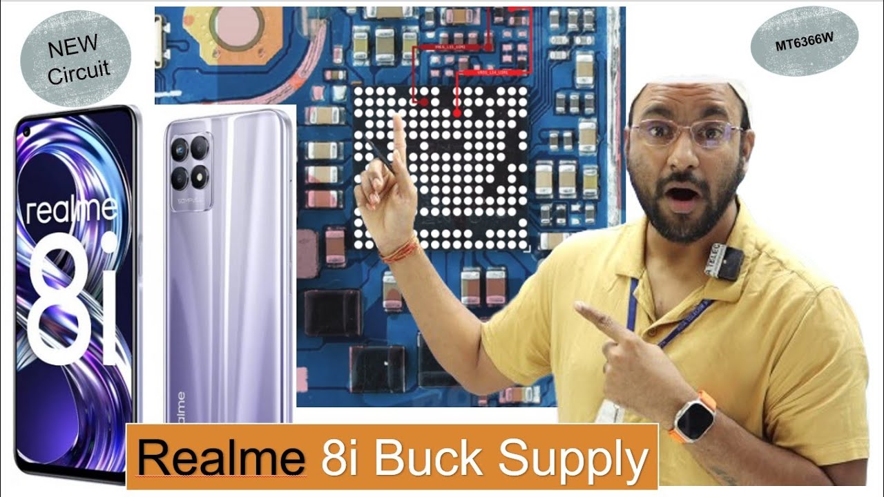 Realme 8i Buck Supply ( Without Schematic Diagram ) Board IC ...