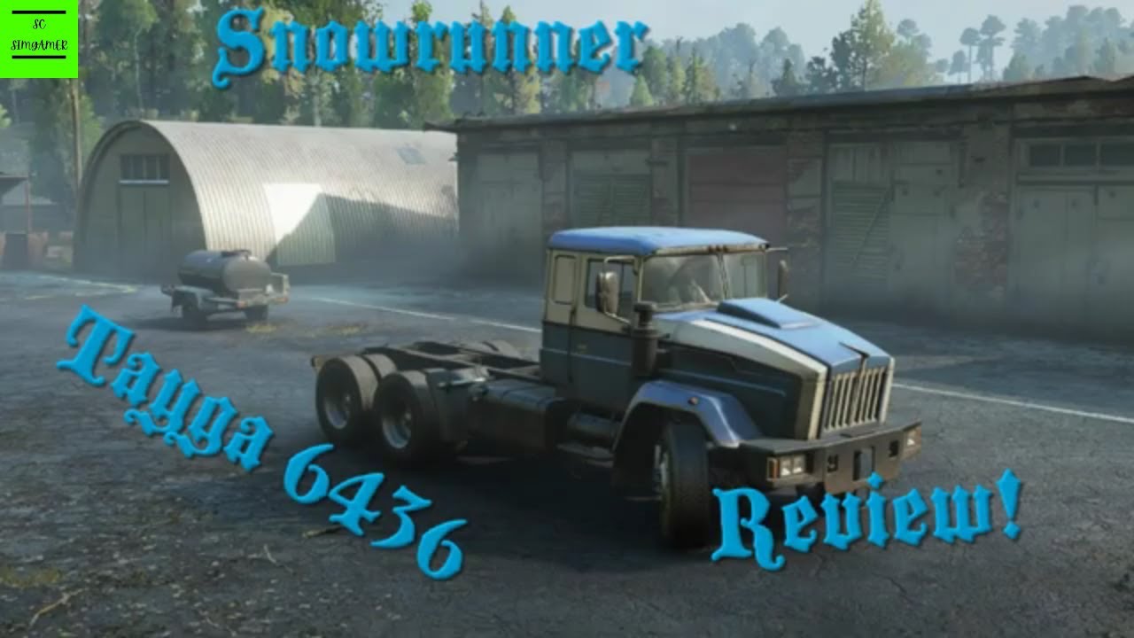 Snowrunner Review/ Tayga 6436/ Snowrunner PS4 Tayga 6436 Review! - YouTube