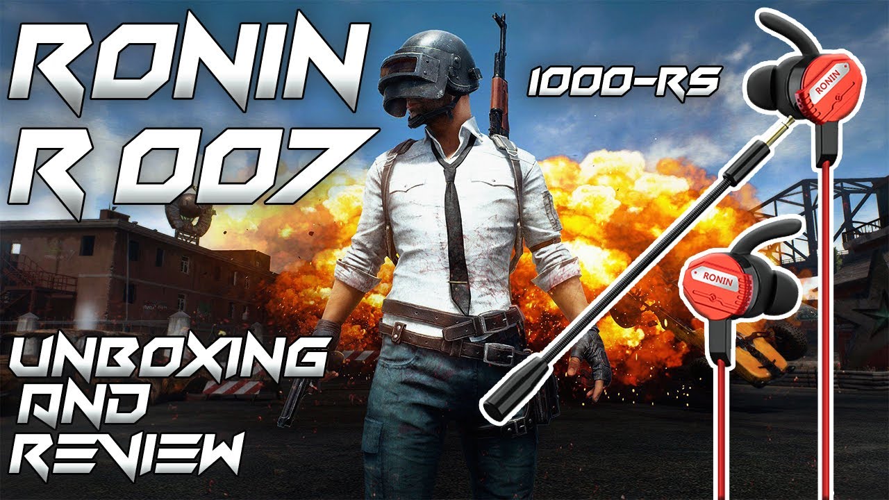RONIN R-007 | BEST CHEAP GAMING HANDSFREE PUBG ? | PRICE JUST 1000rs ...