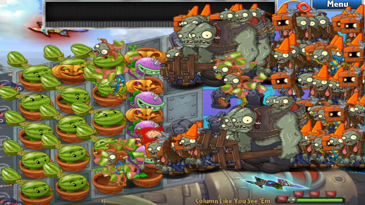 Plants vs Zombies 2 PAK Modern Day (Part 2) (Plus Mod) - Gameplay ...