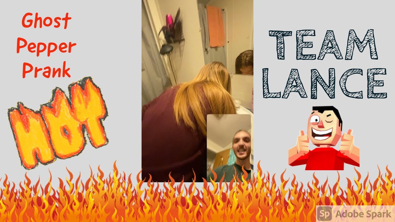 GHOST PEPPER PRANK ON GIRLFRIEND!!!! | L&S CREW (2021) - YouTube