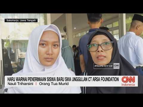 Haru Warnai Penerimaan Siswa Baru SMA Unggulan CT ARSA