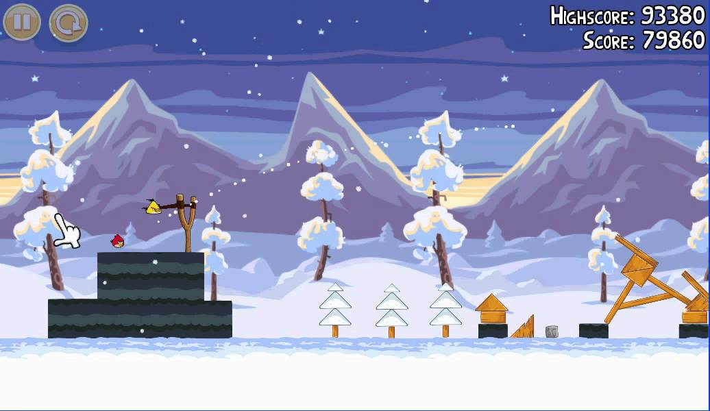 Angry Birds SEASONS 2012 Wreck the Halls 1-15 3-Stars Walkthrough - YouTube