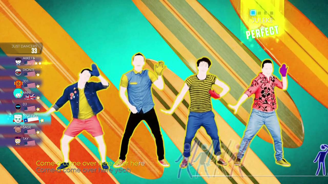 Just Dance 2014 World Dancefloor Wii U Gameplay - One Direction: Kiss ...