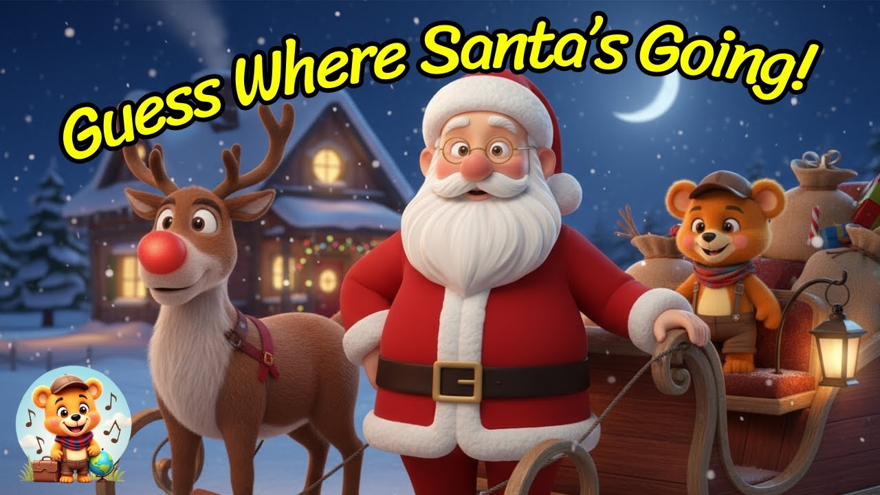 Santa Claus And His Sleigh – Christmas Song For Kids - YouTube